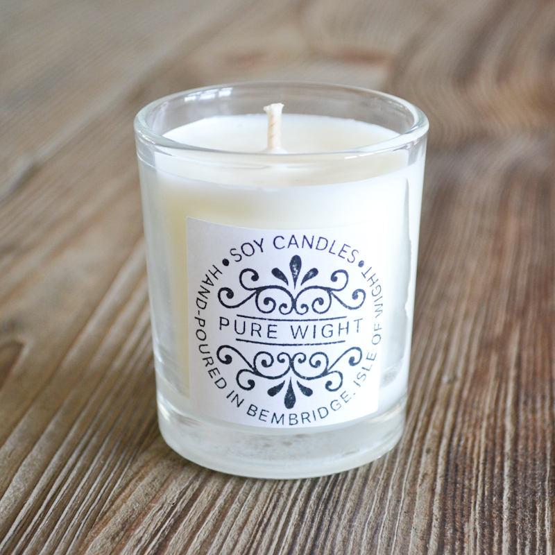 Pure Sweet Orange Candle Sml - The Little Isle of Wight Company