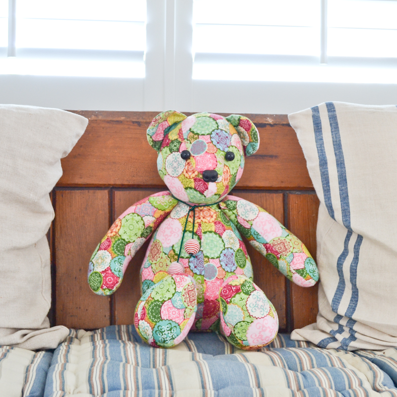 Patchwork Bear - The Little Isle of Wight Company